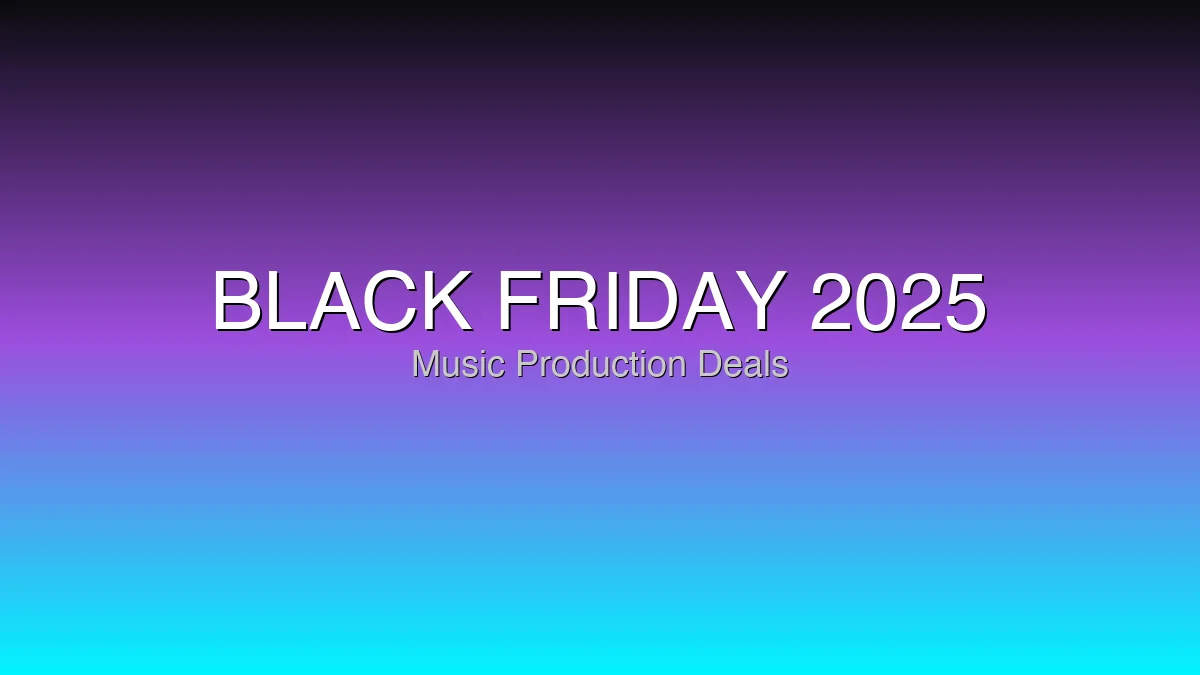 Best Free Black Friday Plugins 2025 – Professional VST Plugins